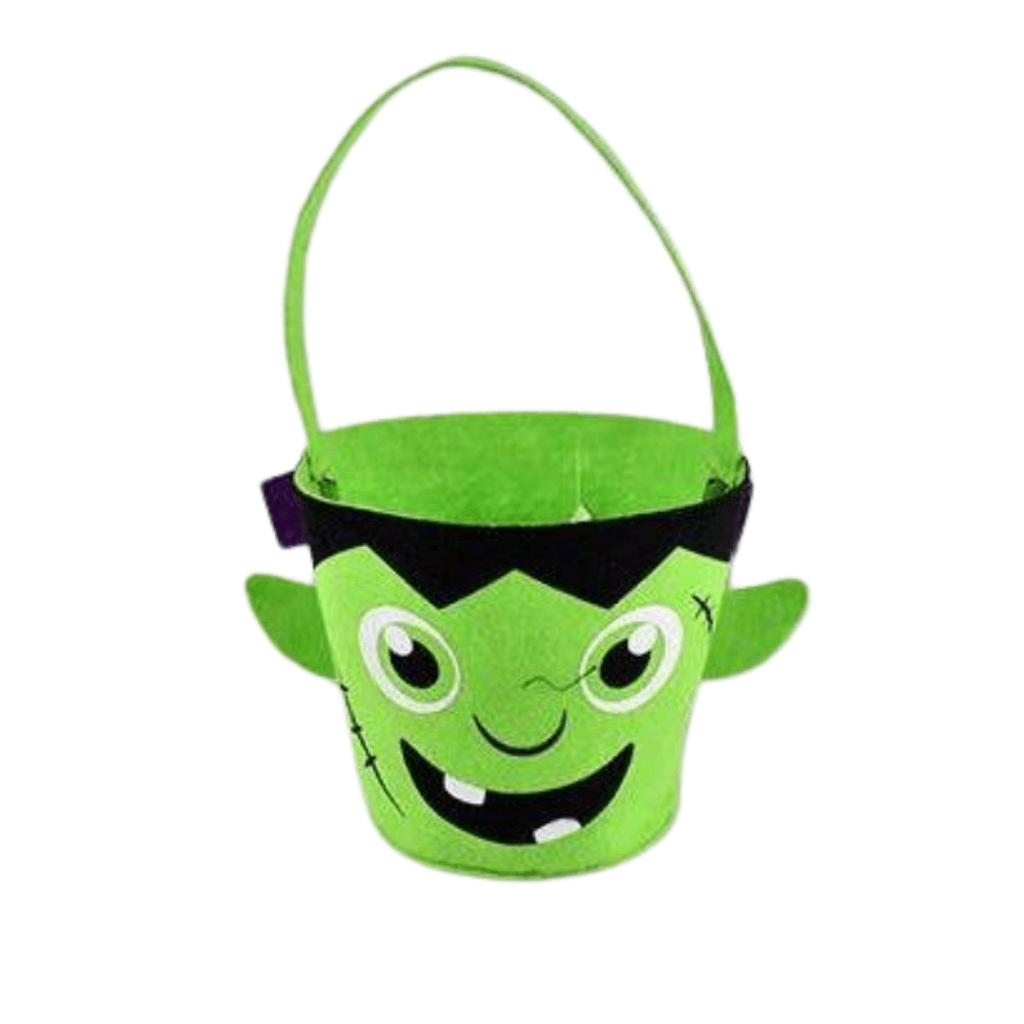 Trick or Treat Halloween Monster Felt Basket - Melon Mart